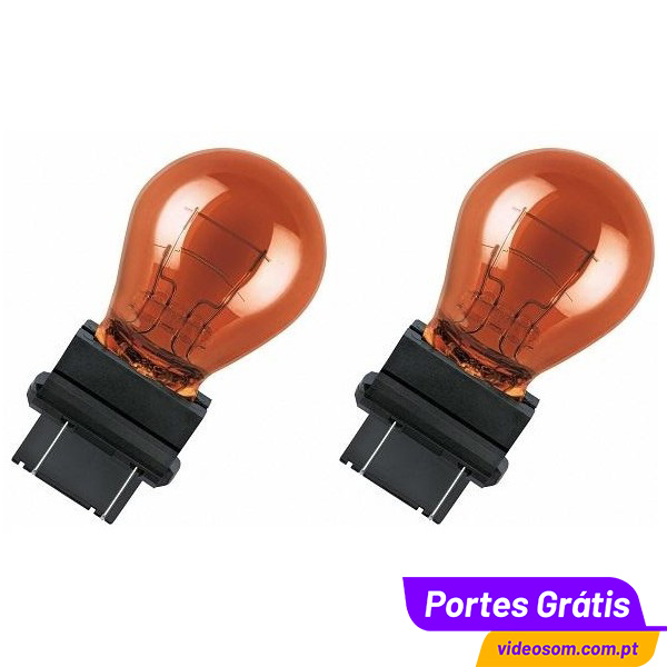 Osram PY27/7W 12v 27/7W WX2.5x16q 3757AK ( 2 Lâmpadas ) - Videosom